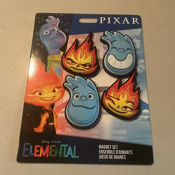 Pixar | Other | Disney Pixar Elemental Magnet Set | Poshmark